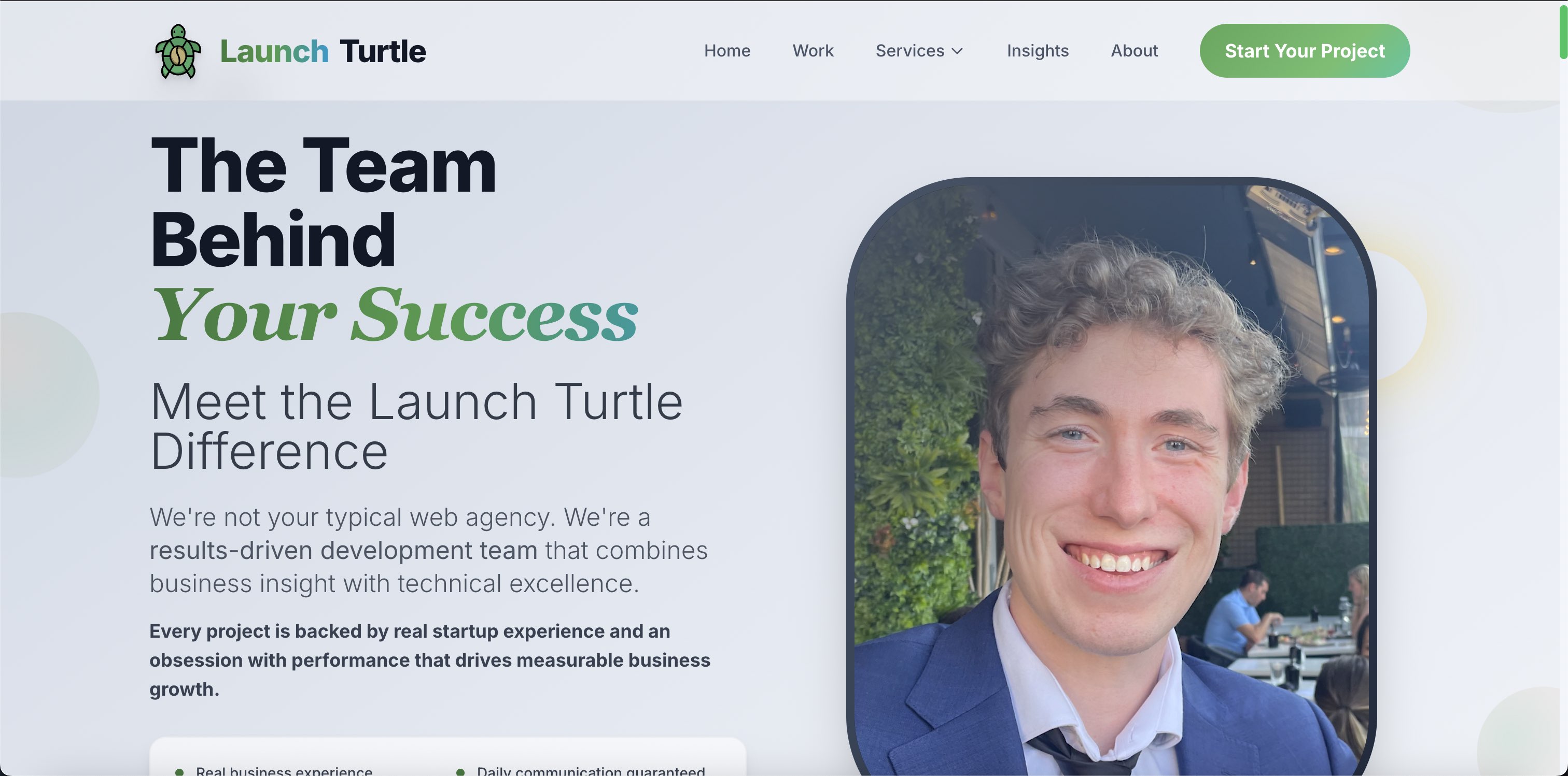 About Jackson White | Denver Web Developer | Launch Turtle